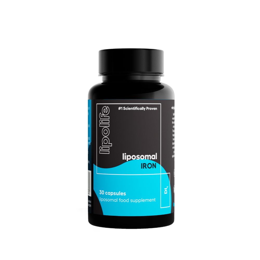 Liposomal Iron - 30 Capsules – Lipolife – Body Fabulous Health Clinic