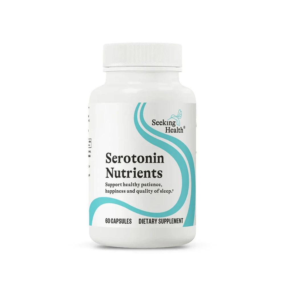 Serotonin Nutrients - 60 Capsules - Seeking Health – Body Fabulous ...